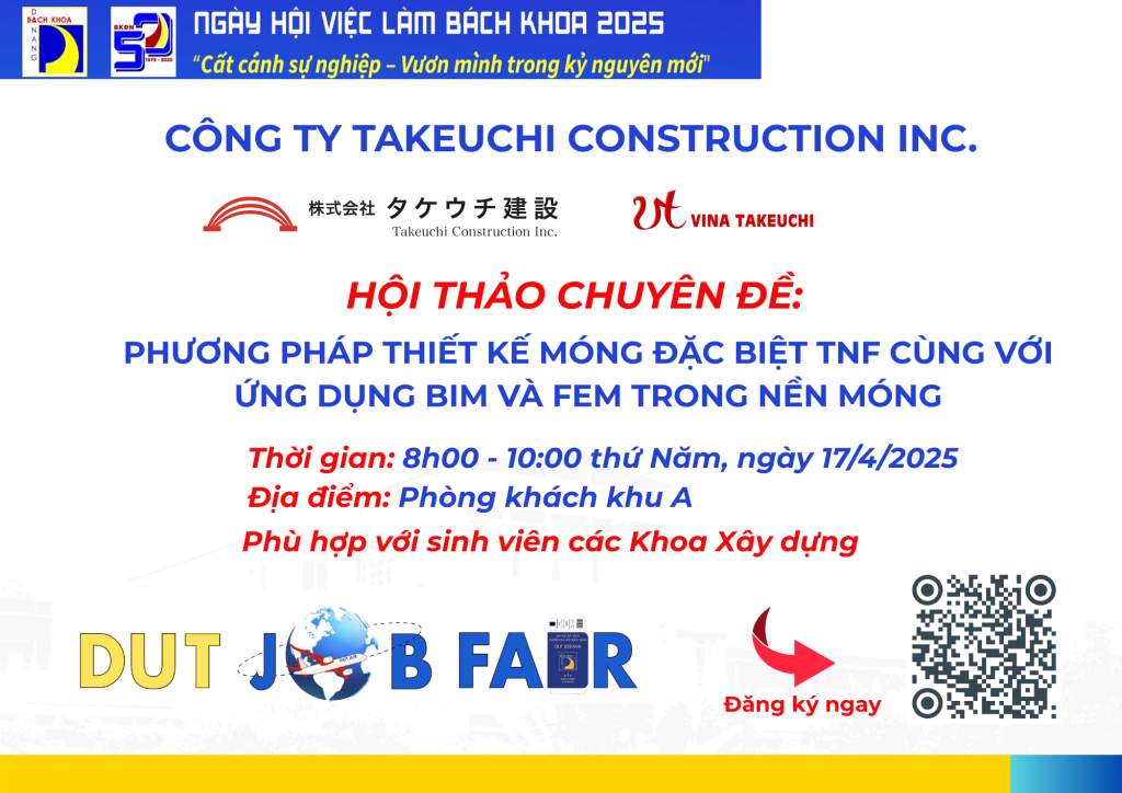 DUT Job Fair 2025 – DUT JOBS | The University of Danang – University of ...